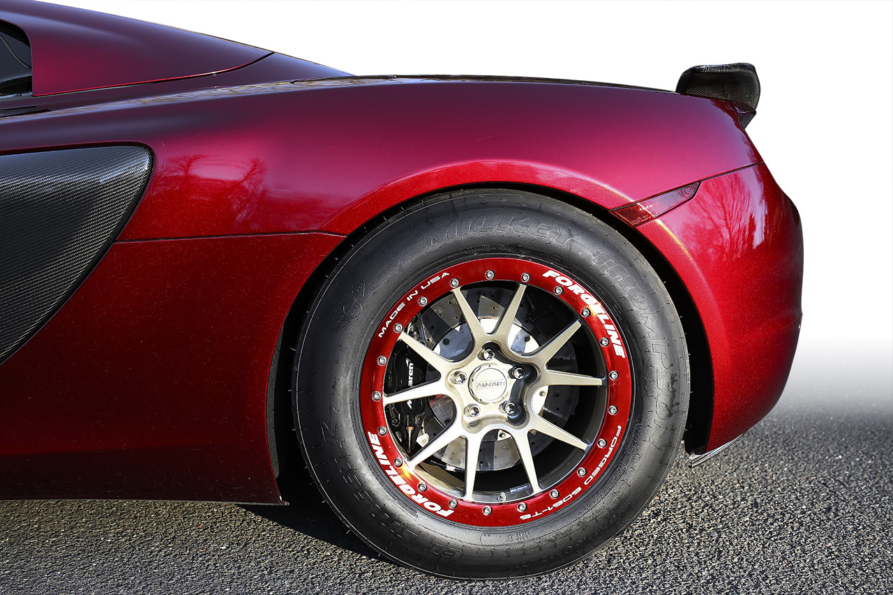 EXCLUSIVE: Forgeline Drag Racing Beadlock Wheels for McLarens ...