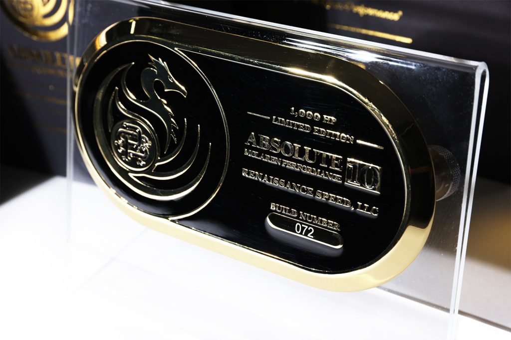 ABSOLUTE10 - McLaren Build Package (Turbo Upgrade) - M838 - Renaissance ...